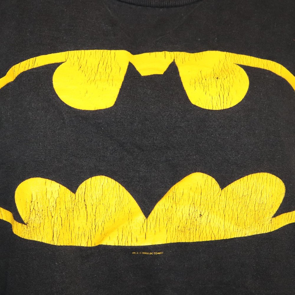 Batman Logo Symbol Vintage Y2k Shirt Dc Comics L - Gem